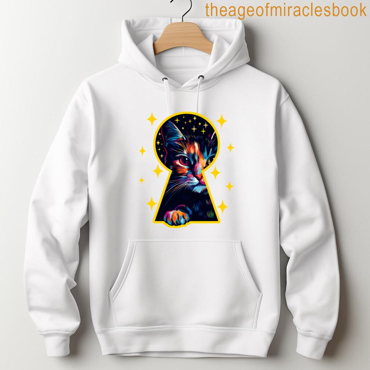 Cat In A Keyhole T-shirt