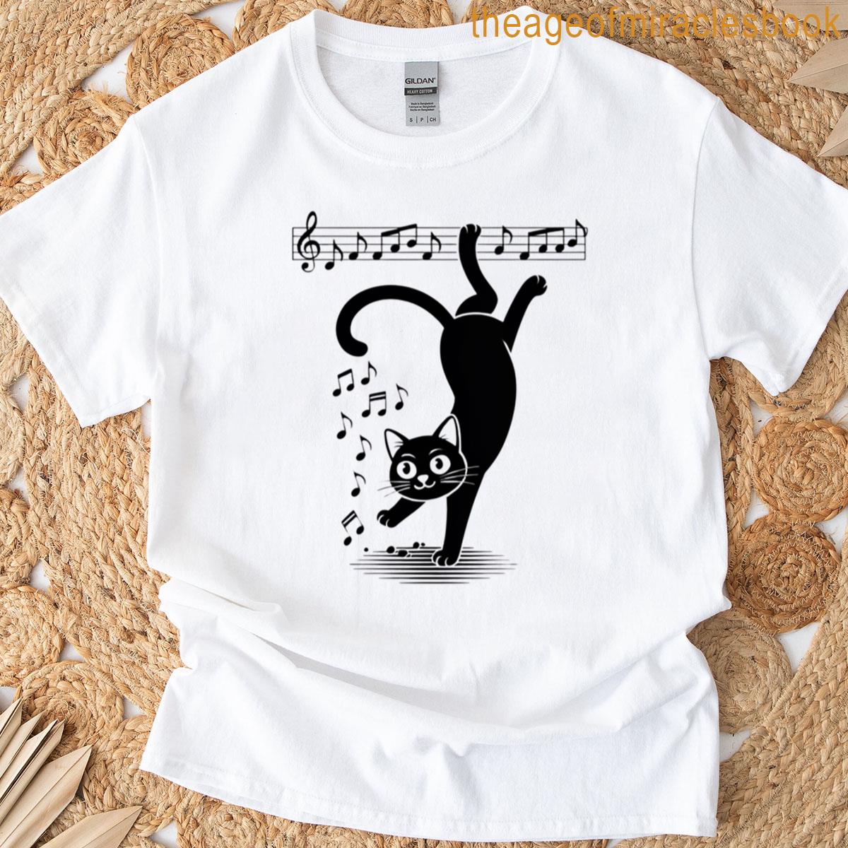 Musical Mischief Kitty Oversized T-shirt