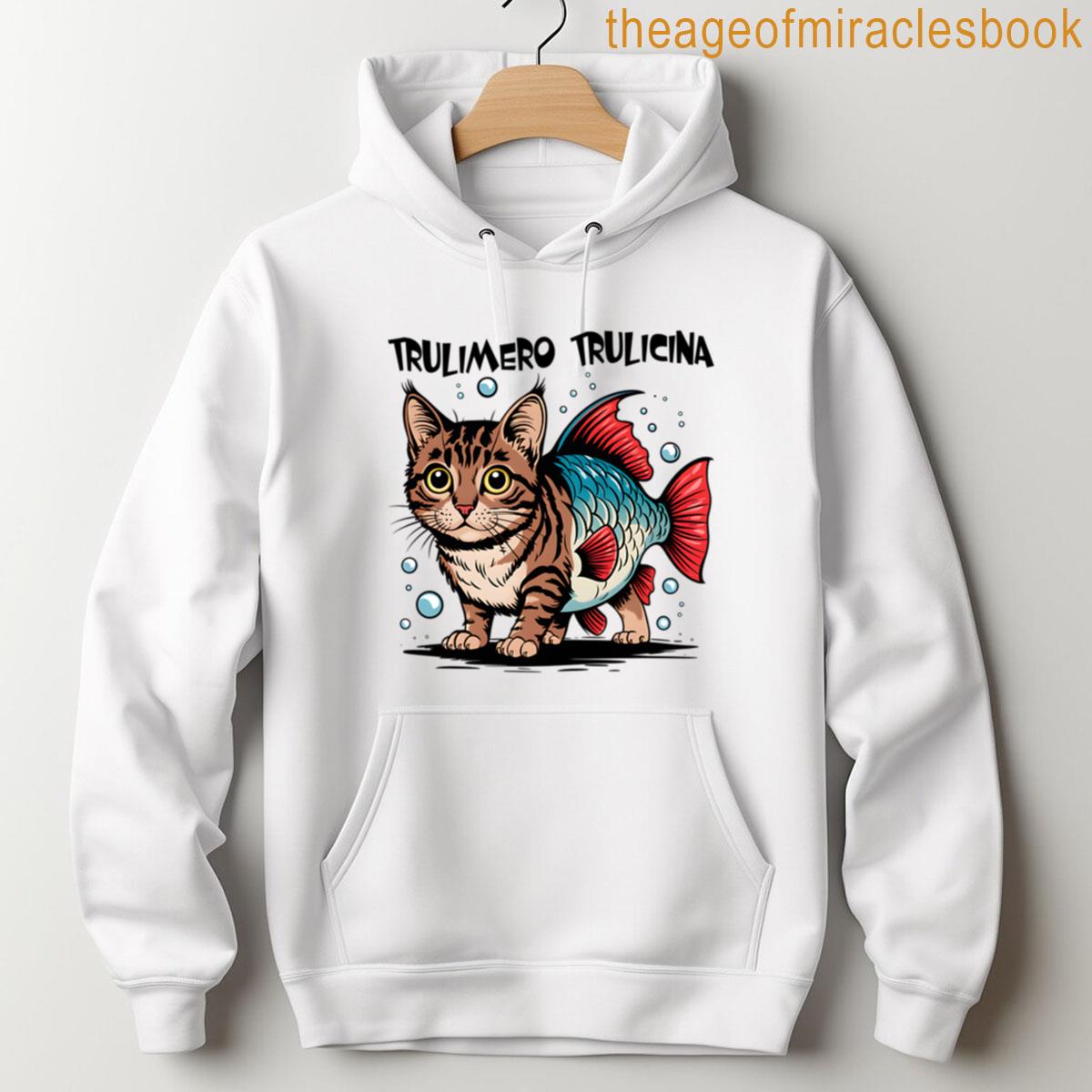 Trulimero Trulicina Cartoonish Brainrot Catfish T-shirt