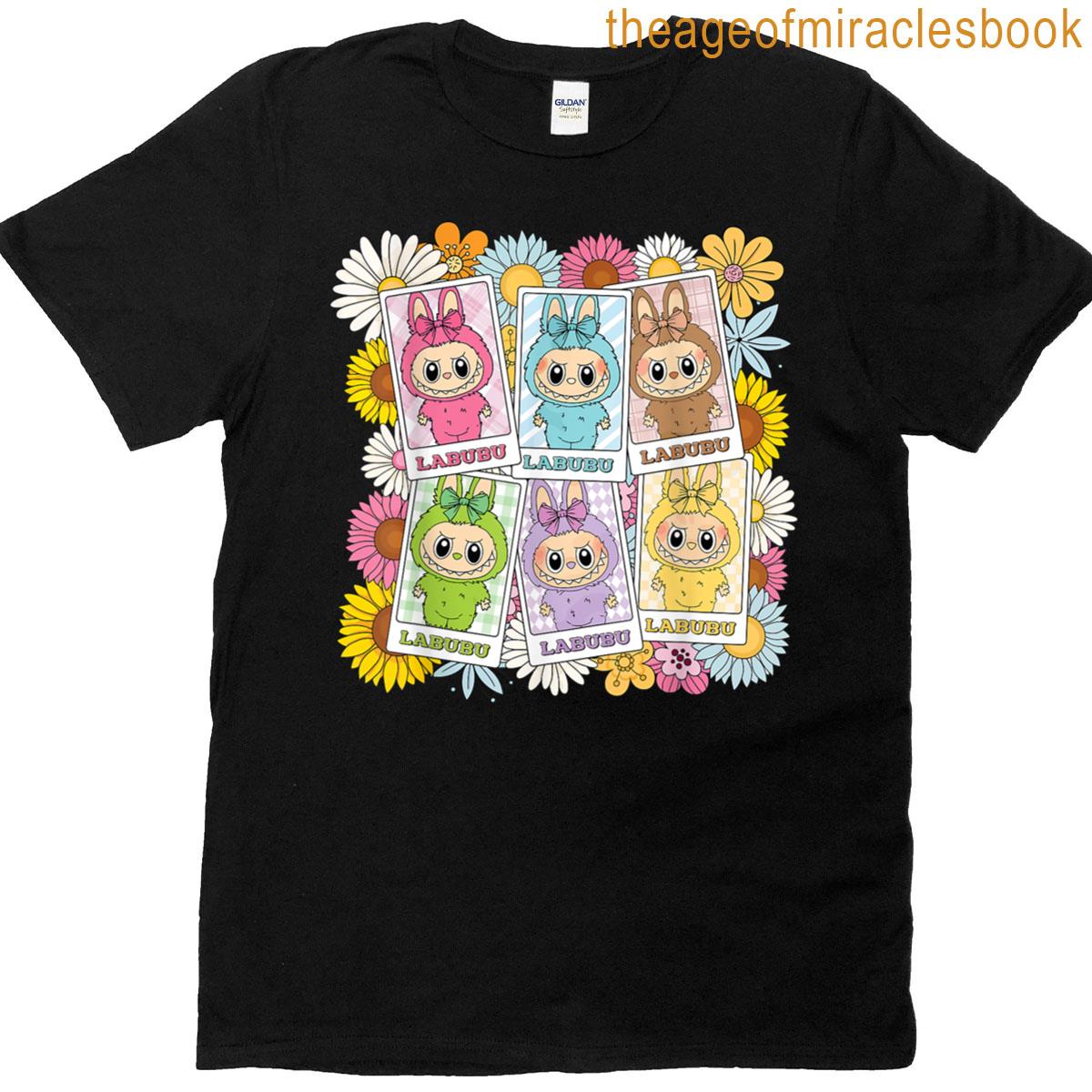 Cute Labubu The Monsters Funny Labubu Lover Men Women Kid T-shirt