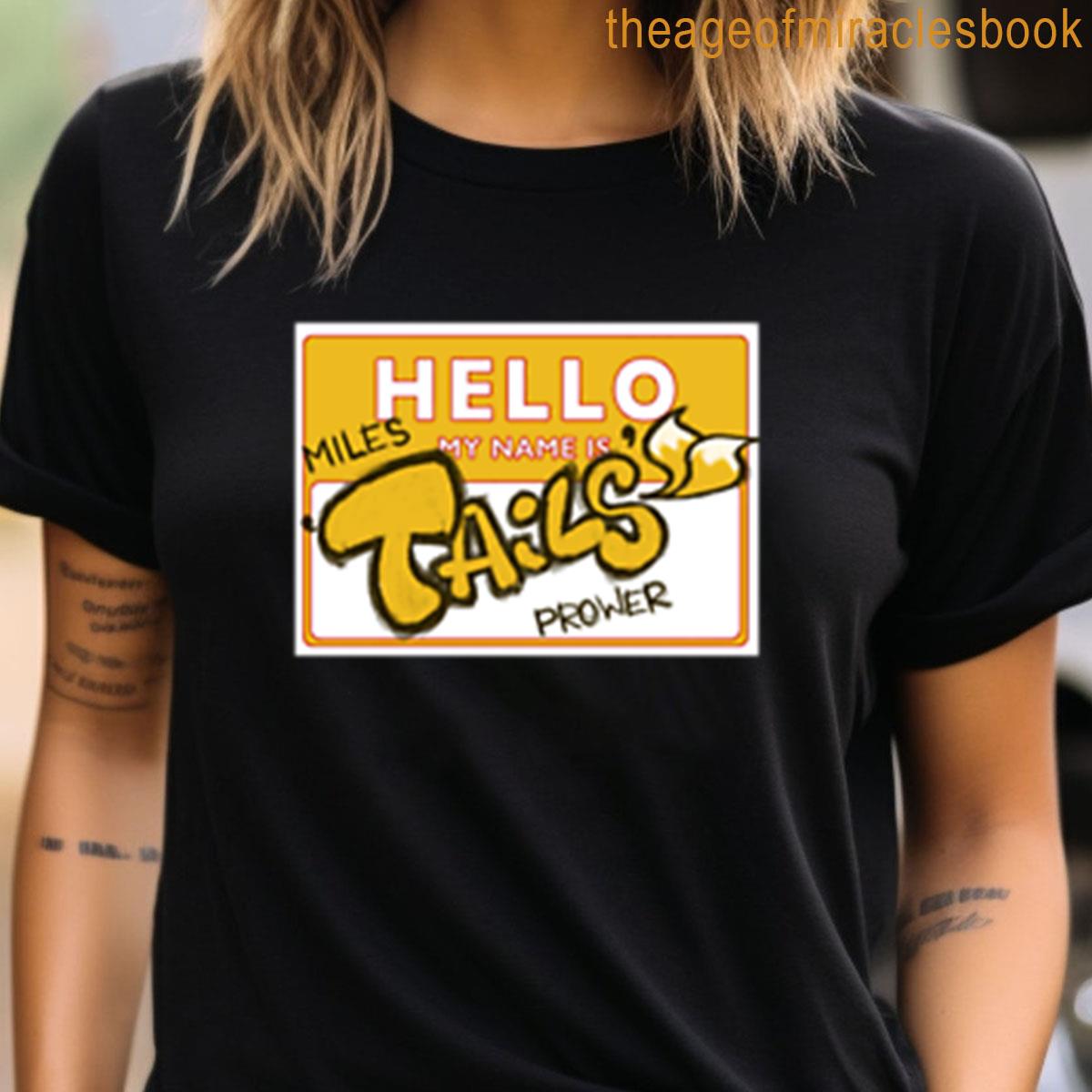 Miles Tails Prower Graffiti Premium T-shirt