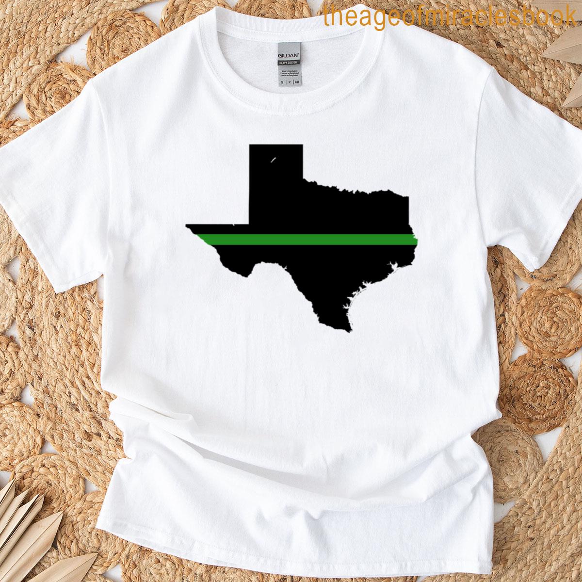 Texas Thin Green Line T-shirt