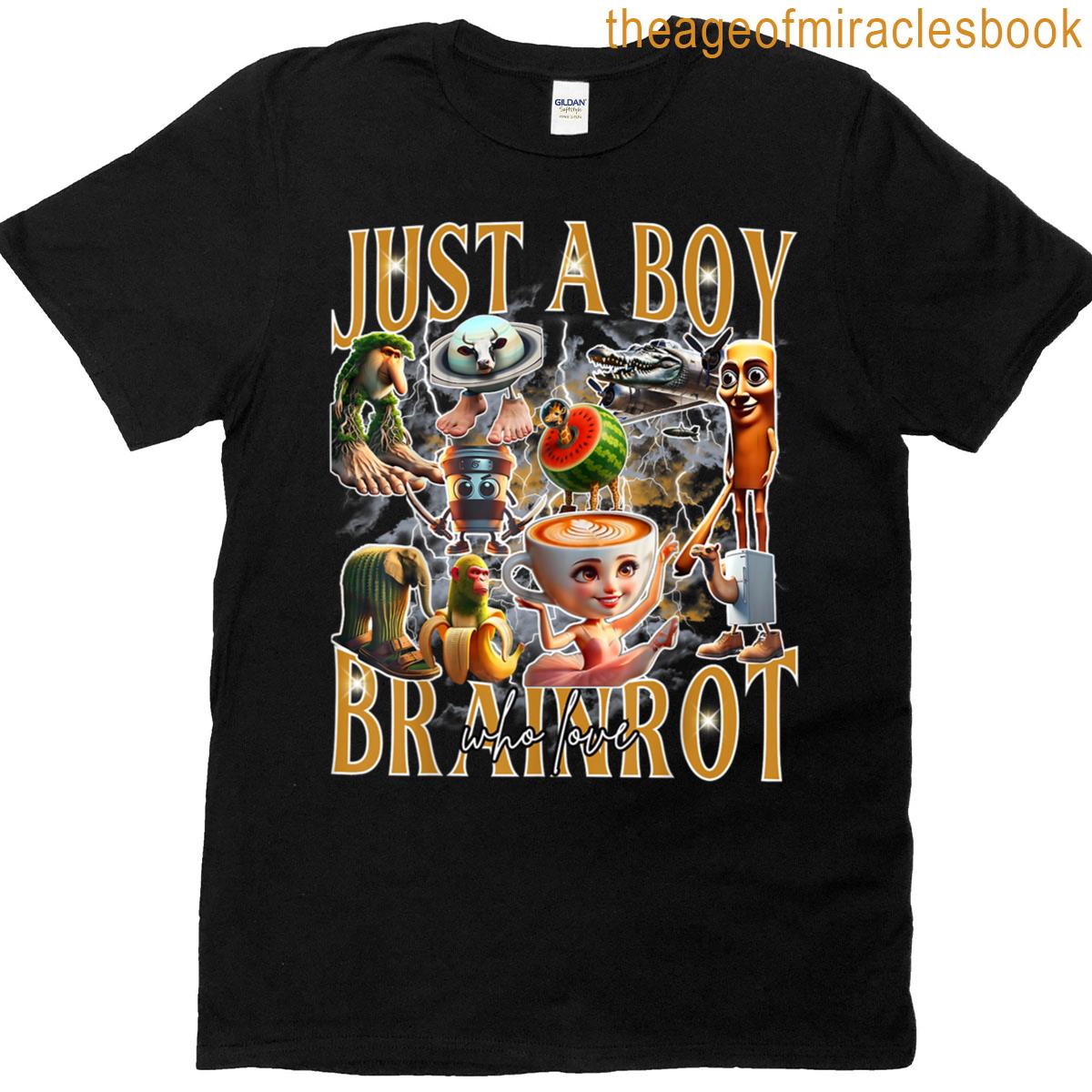 All Brainrot Italian Meme For Men Women Boys Gilr Kids Youth T-shirt