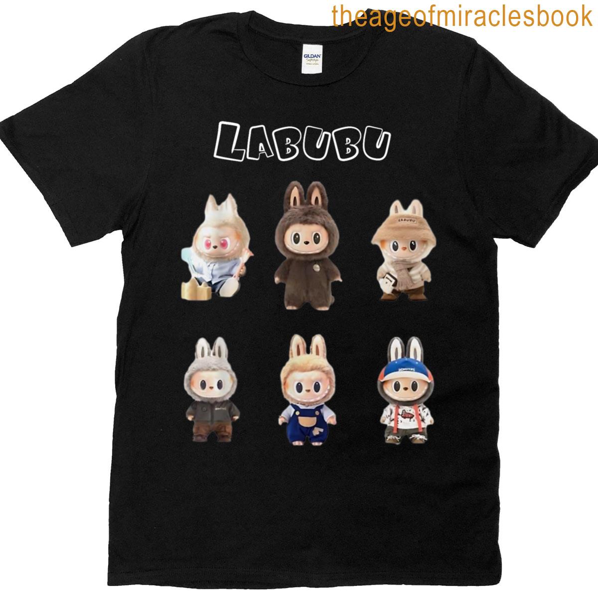 Cute Labubu The Monsters Funny Labubu Lover Men Women Kid T-shirt