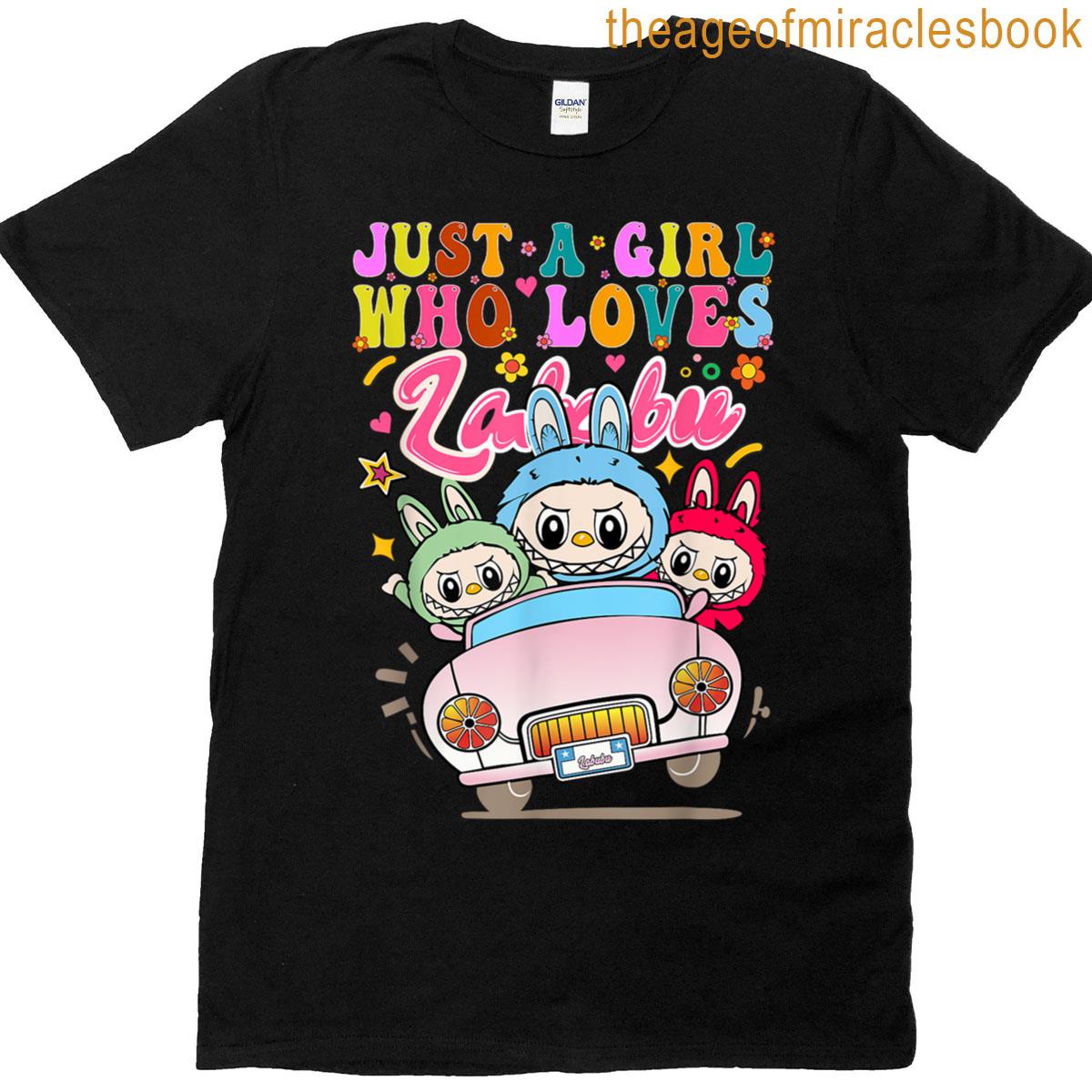 Funny Labubu Cute Labubu The Monsters Meme Girls Women Kids T-shirt