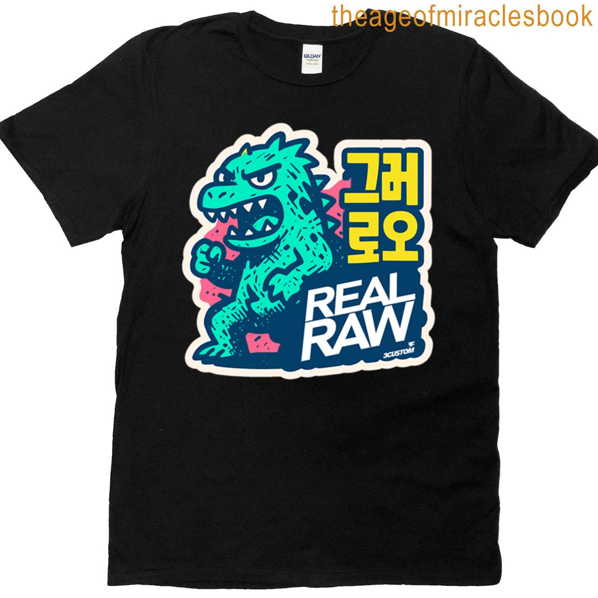 Raw Kaiju Urban Monster Style T-shirt