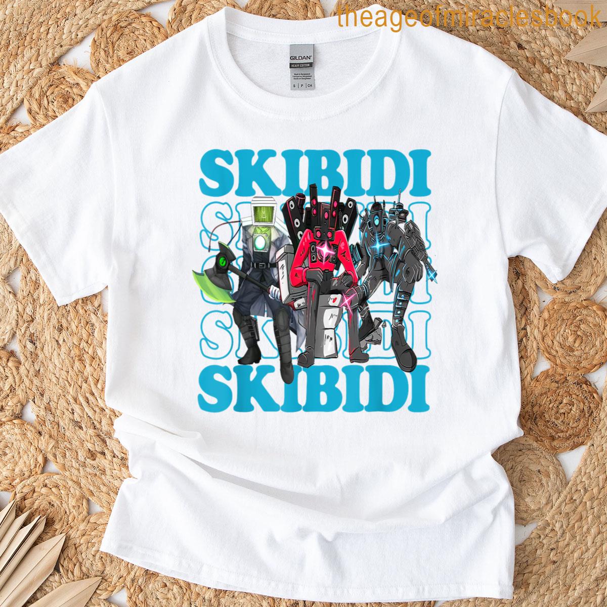Skibidi Skibidi Skibidi T-shirt