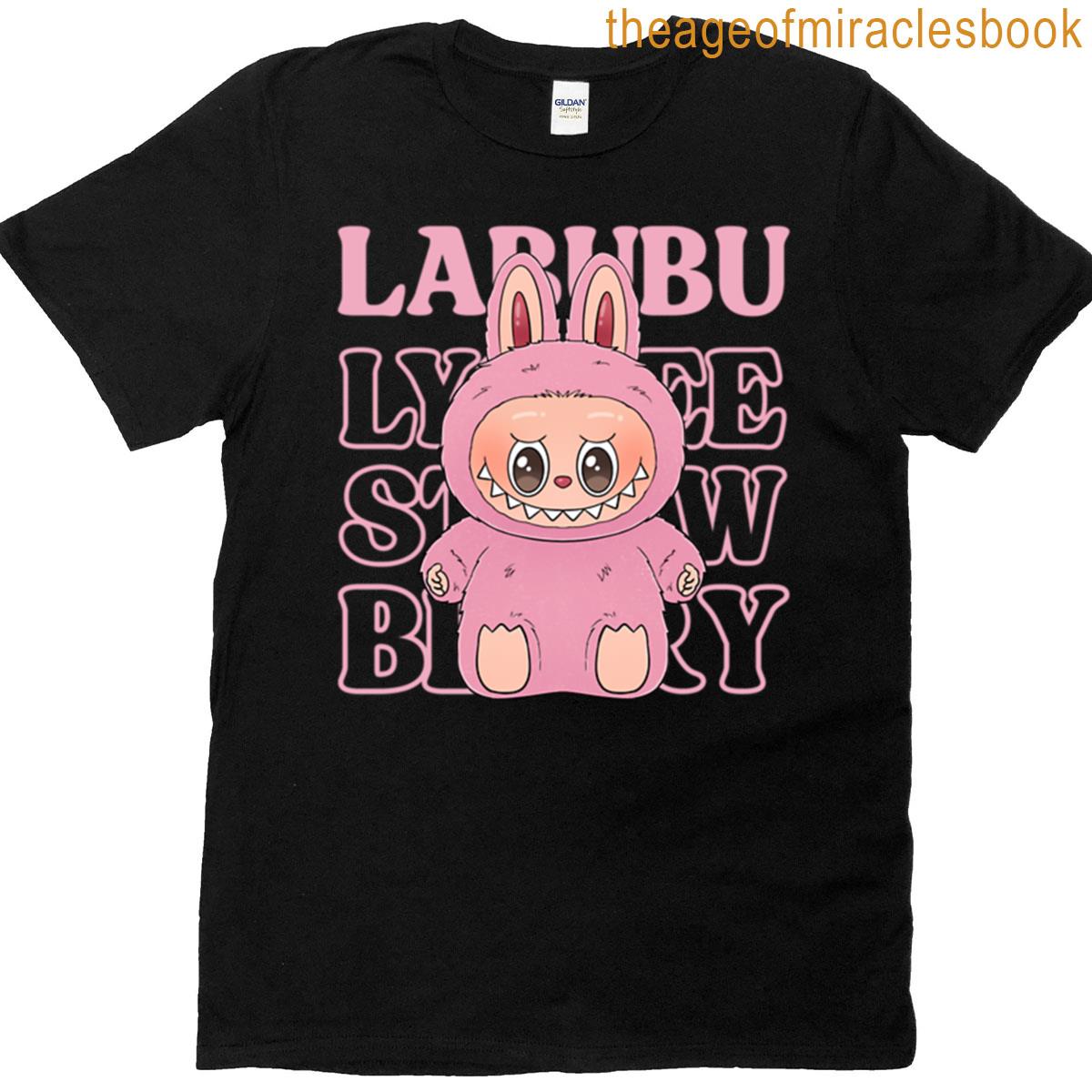 Lychee Strawberry Labubu T-shirt
