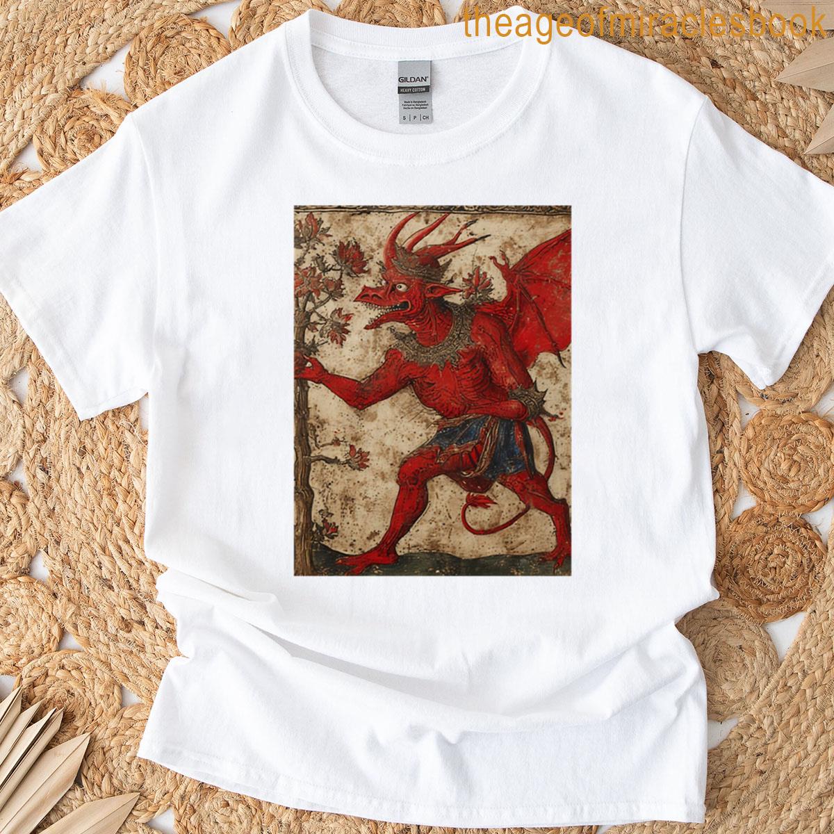 Medieval Demon Art T-shirt