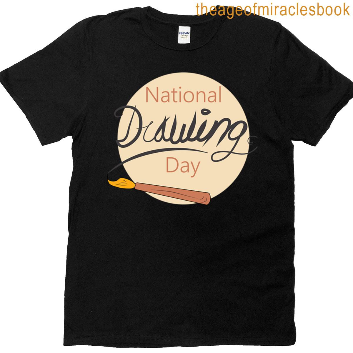 National Drawing Day Sign Oversized T-shirt