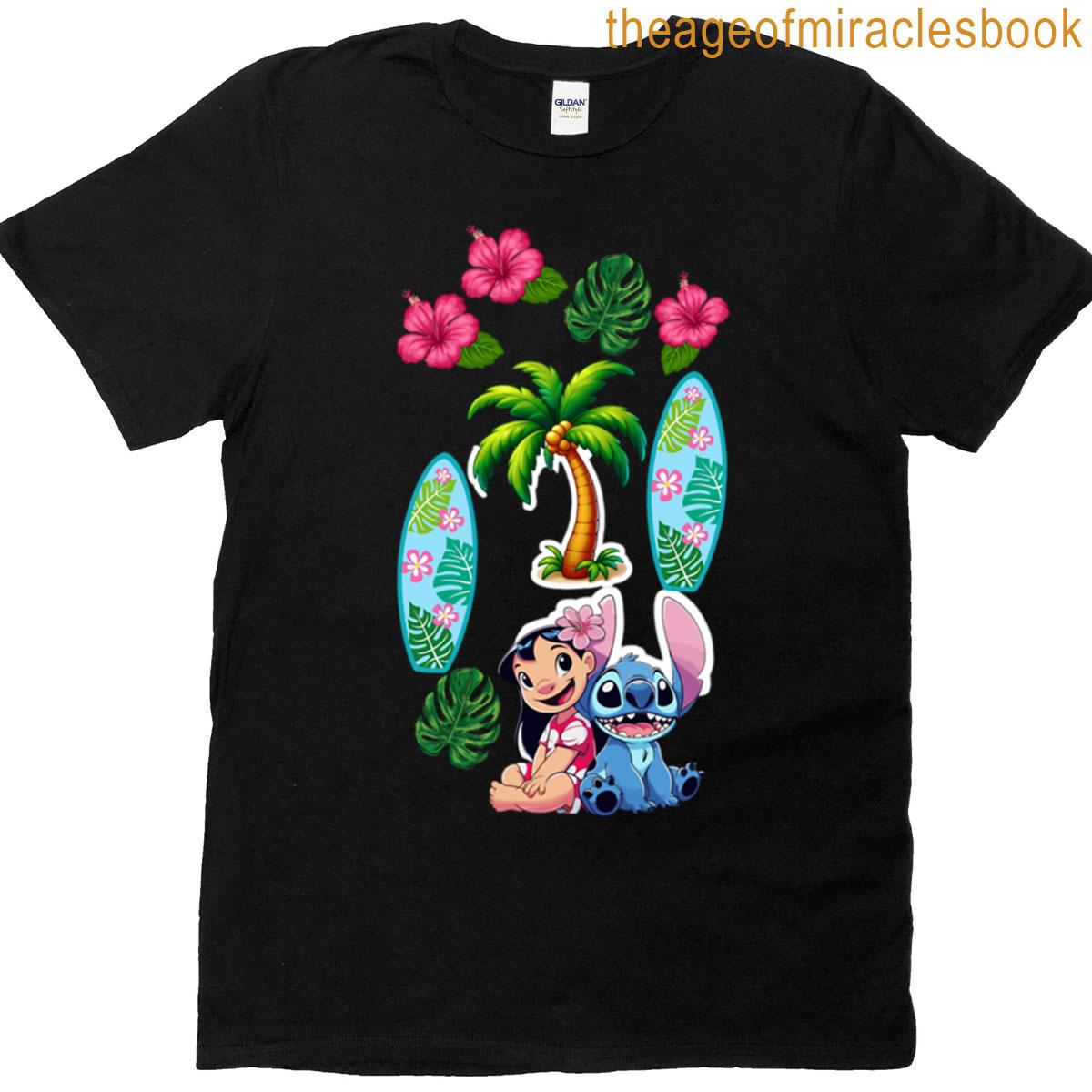 Stitch Sticker Oversized T-shirt