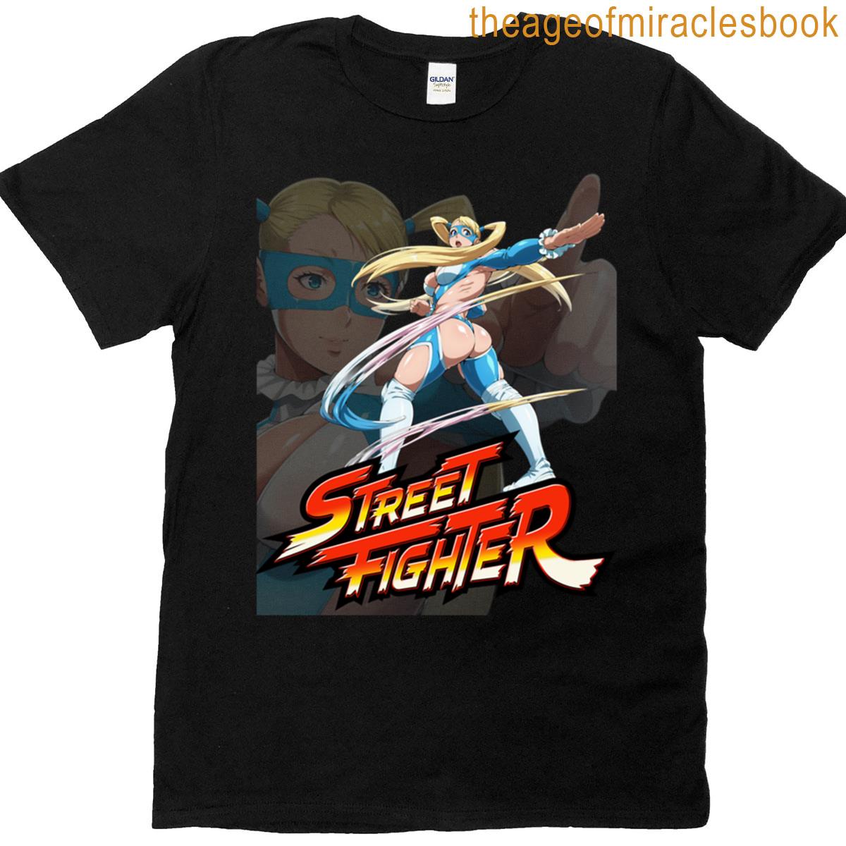 Street Fighter R Mika 2 T-shirt