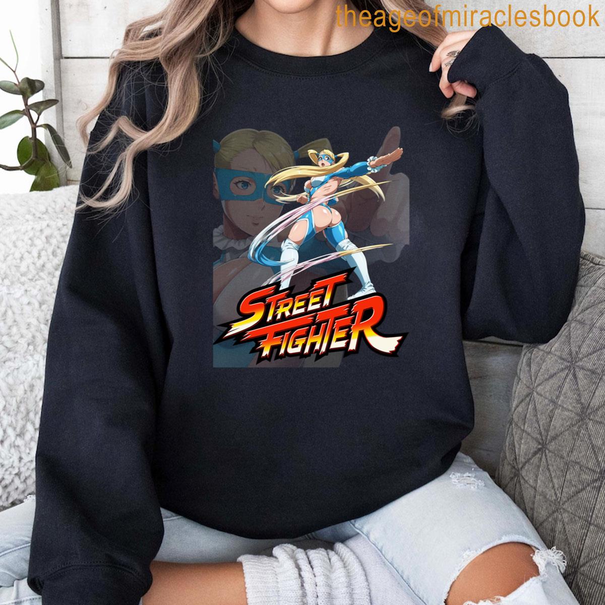 Street Fighter R Mika 2 T-shirt