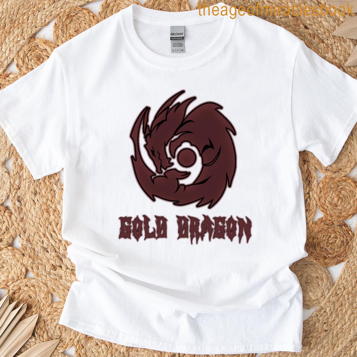 Gold Dragon Guild Solo Leveling T-shirt
