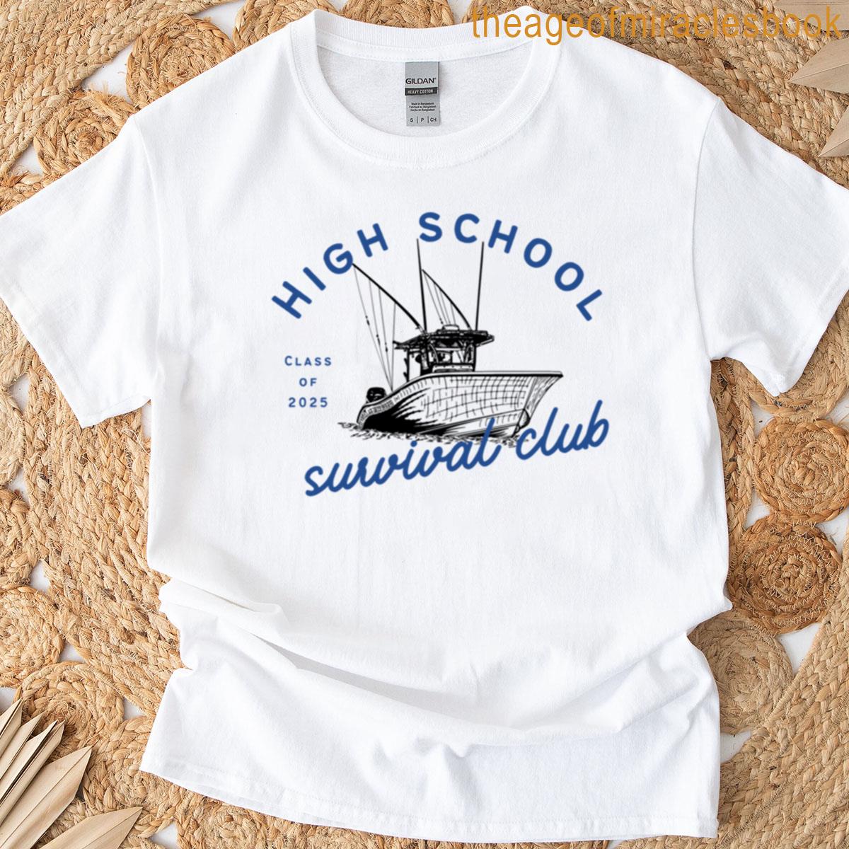 Graduation 2025 Boat T-shirt