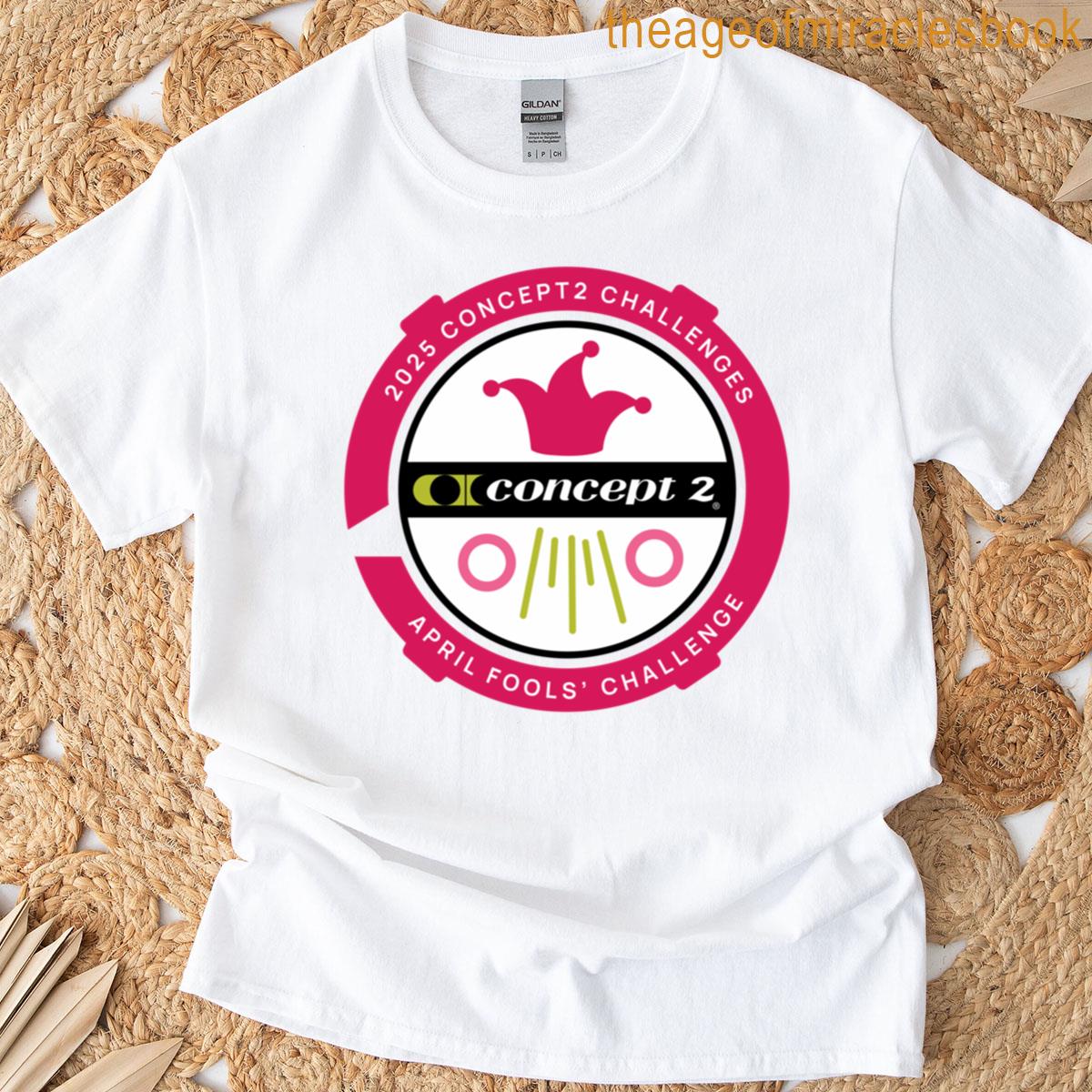 2025 April Fools Challenge Concept2 T-shirt