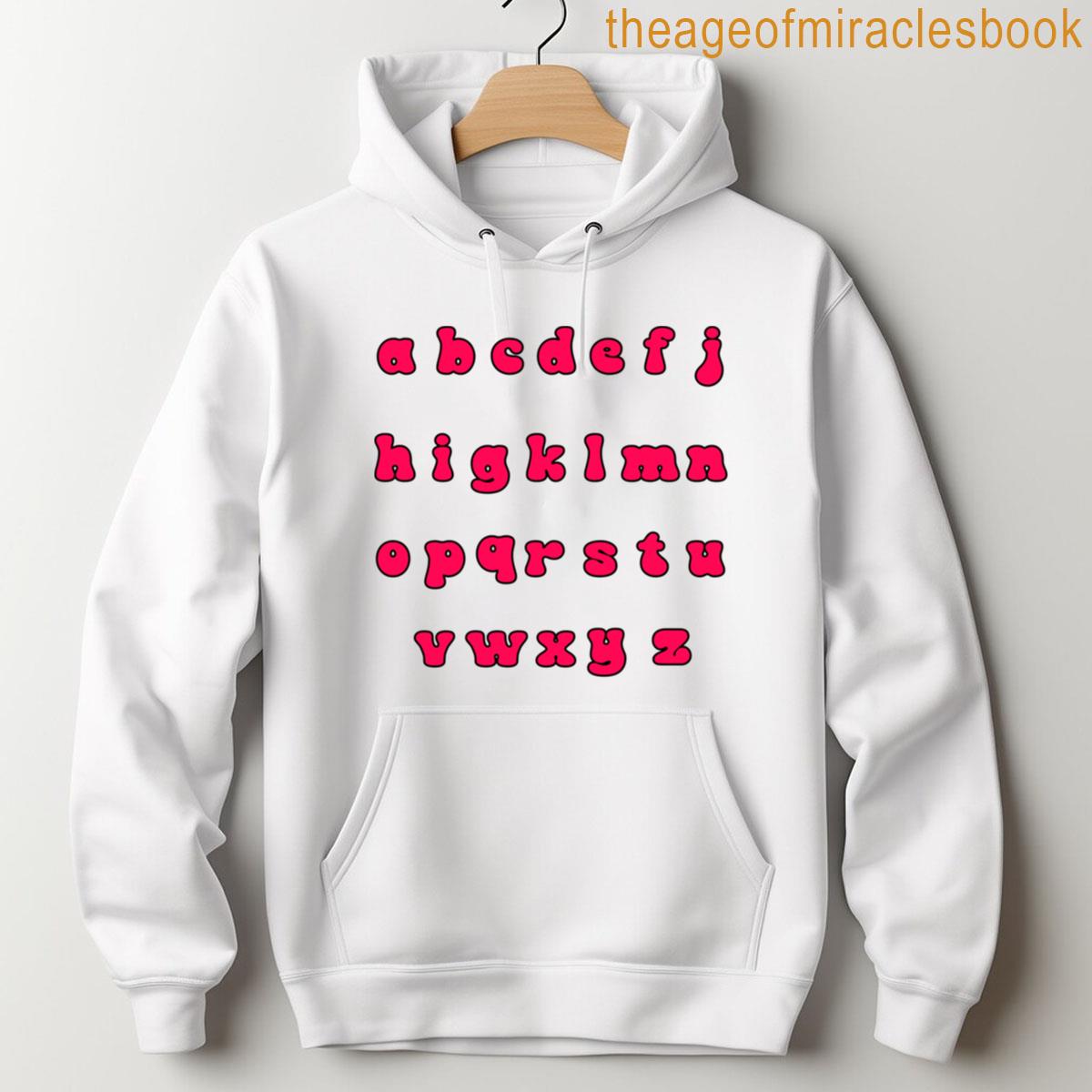 Alphabet Letters T-shirt
