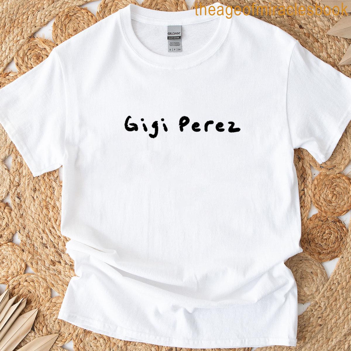 Gigi Perez American Singer - Black Version T-shirt