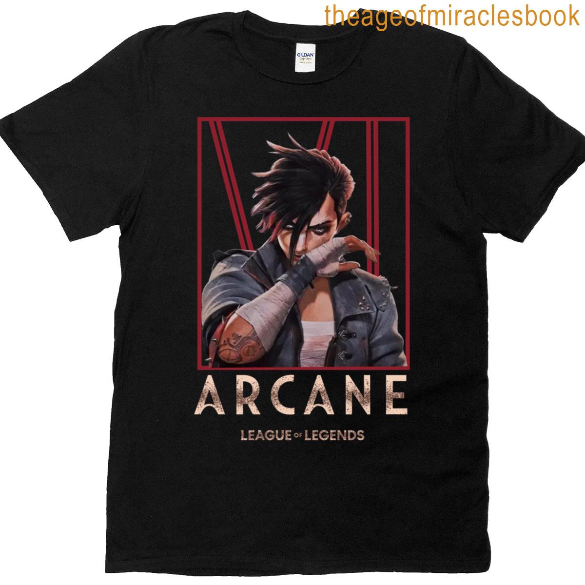 Vi Arcane Character Movies T-shirt