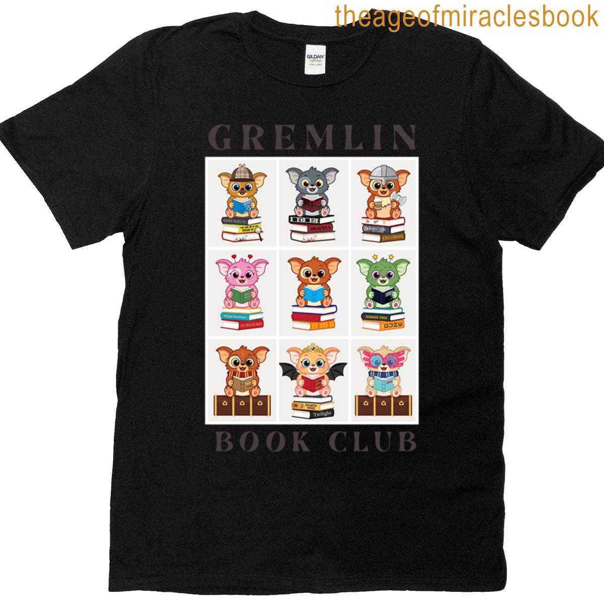 Gremlin Book Club Collage T-shirt
