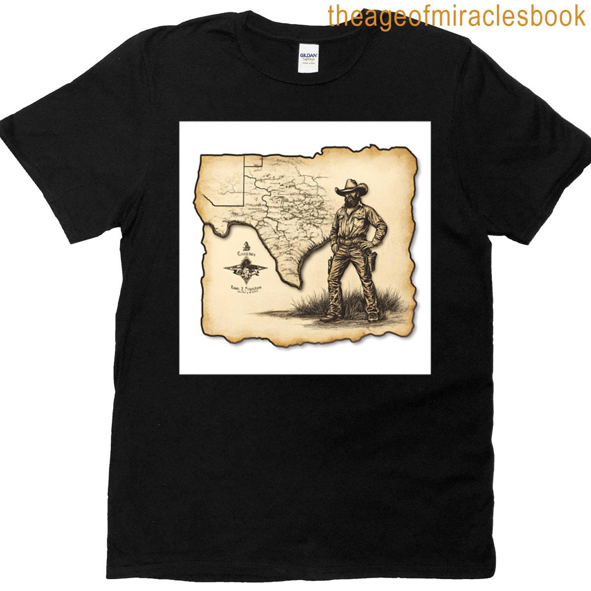 Texas Map T-shirt