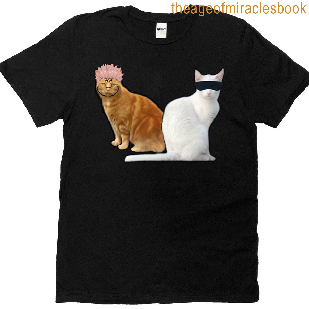 Gojo Sukuna Inspired Cat Print Jujutsu Kaisen Inspired Cursed Cats Of ...