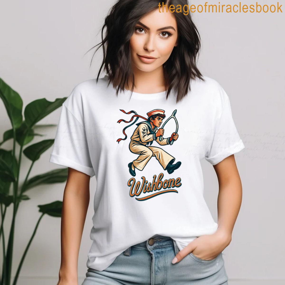 Wishbone Conan Gray Cover Art With Text T-shirt