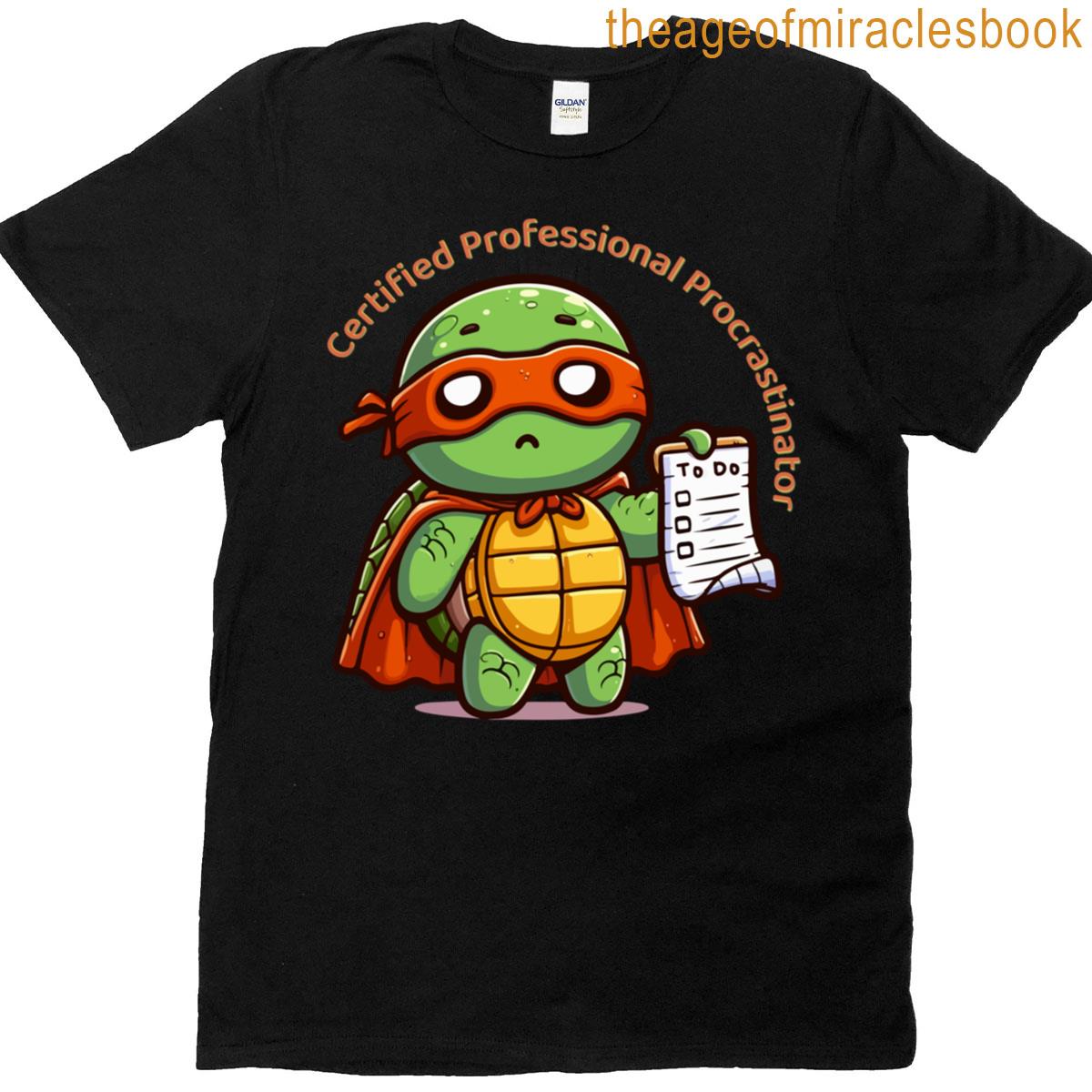 Certified Professional Procastinator Oversized T-shirt