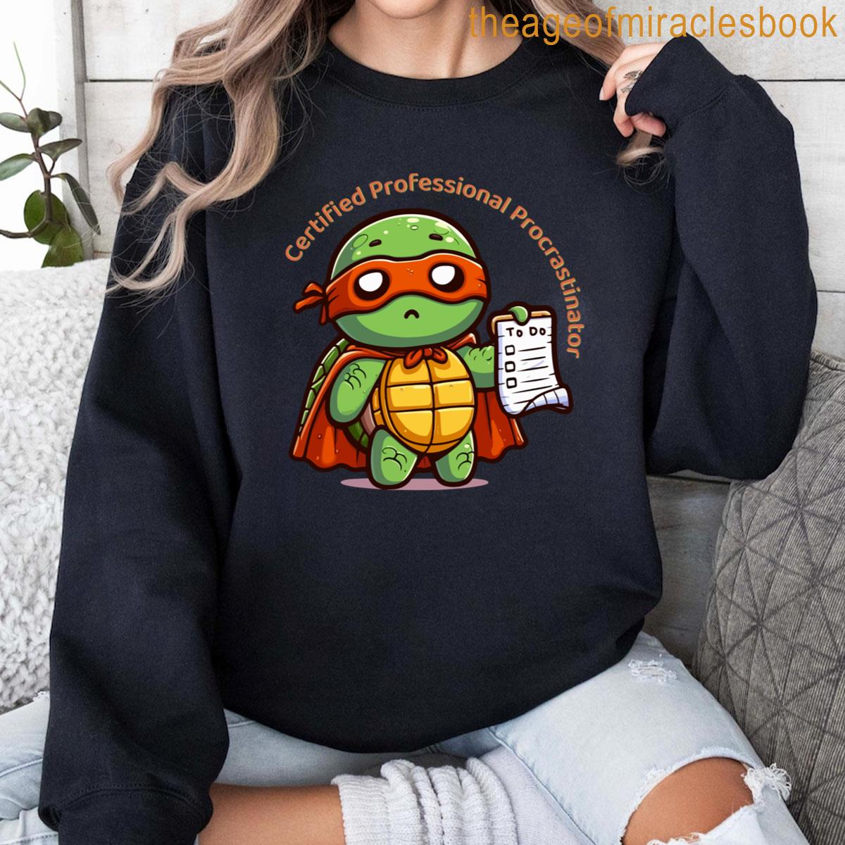 Certified Professional Procastinator Oversized T-shirt