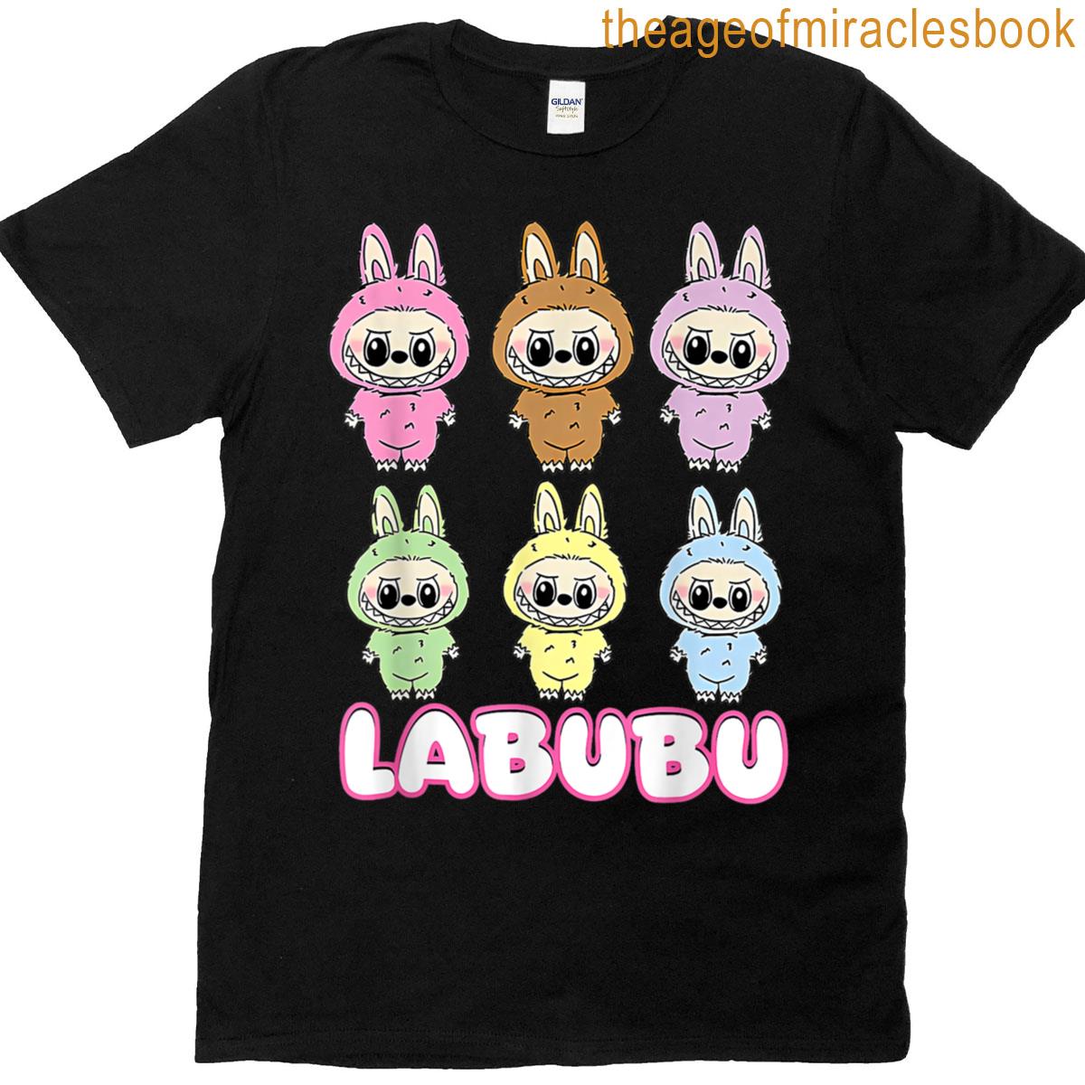 Cute Labubu The Monsters Funny Labubu Lover Men Women Kid T-shirt
