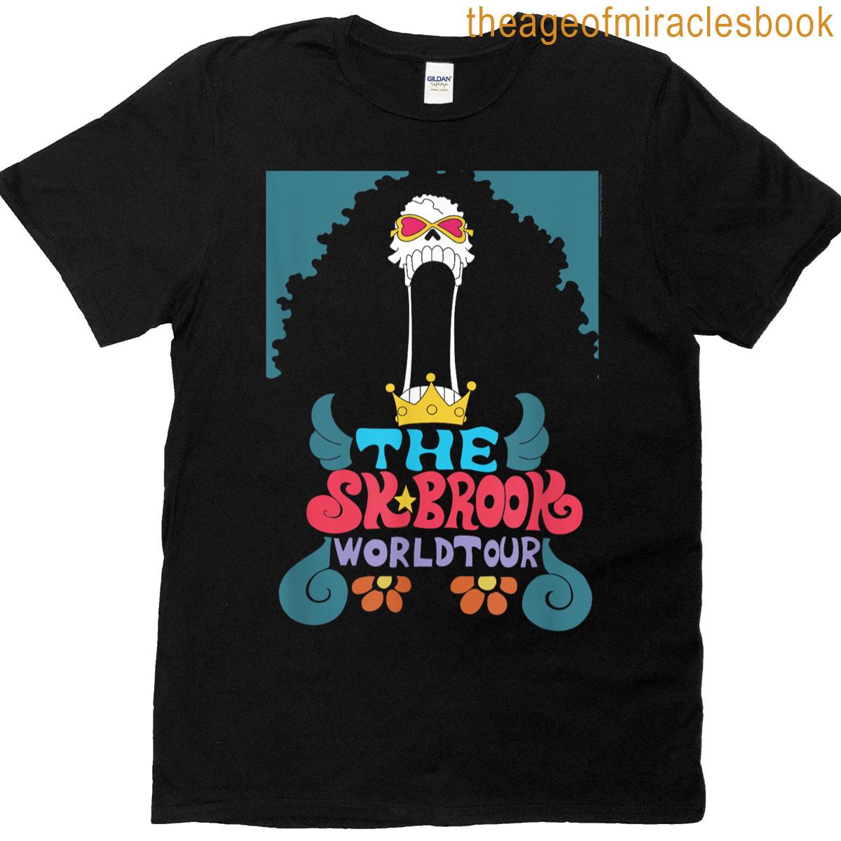 Anime Soul King Brook World Tour Concert T-shirt