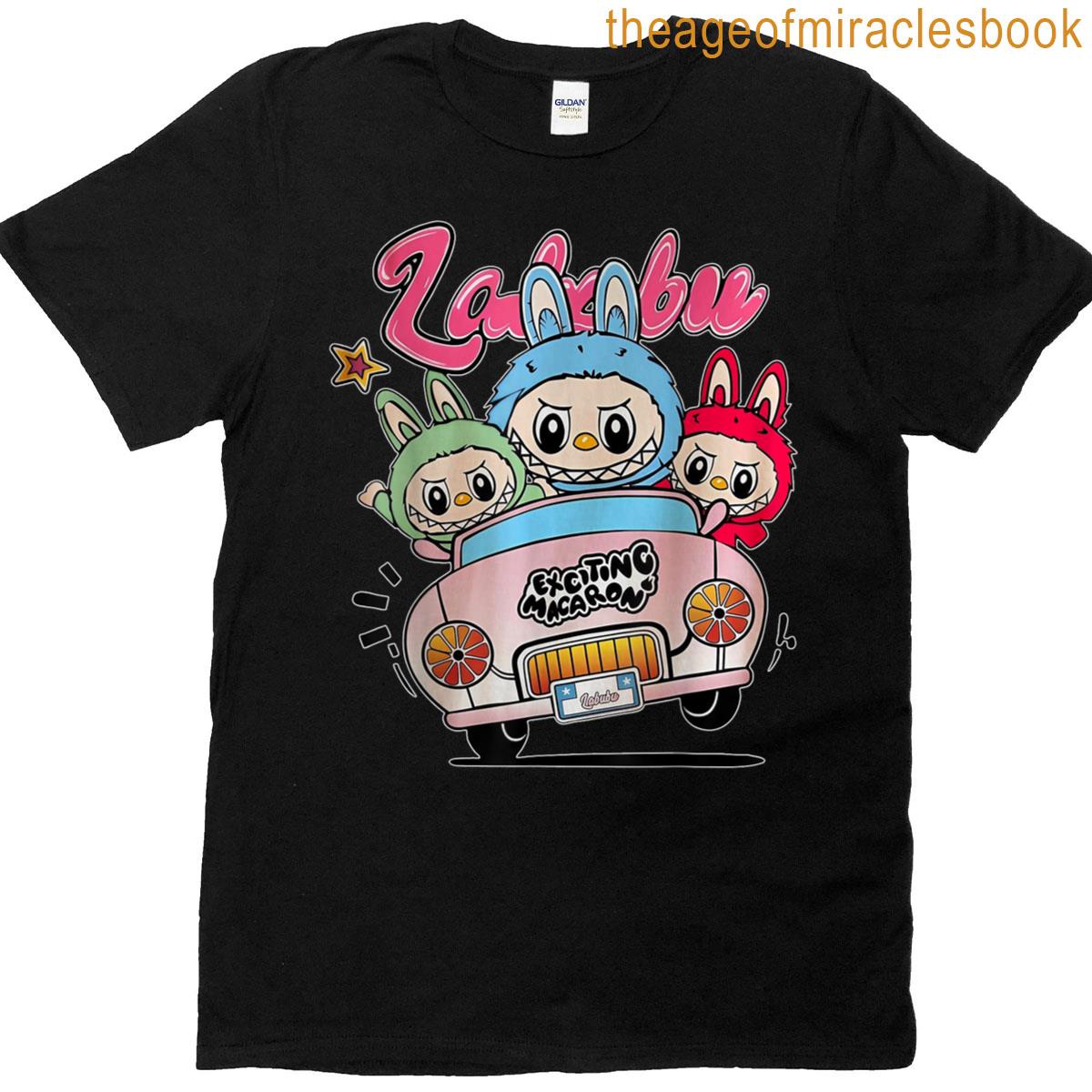 Cute Labubu The Monsters Funny Labubu Lover Men Women Kid T-shirt