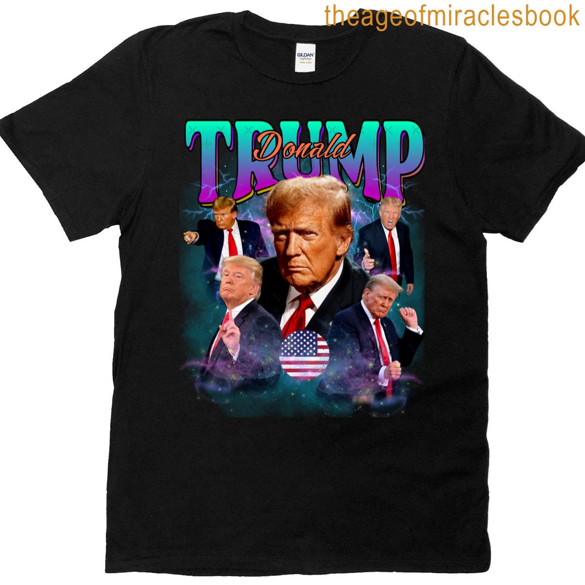Donald Trump 90s Vintage Bootleg Design Men Woman Kids T-shirt