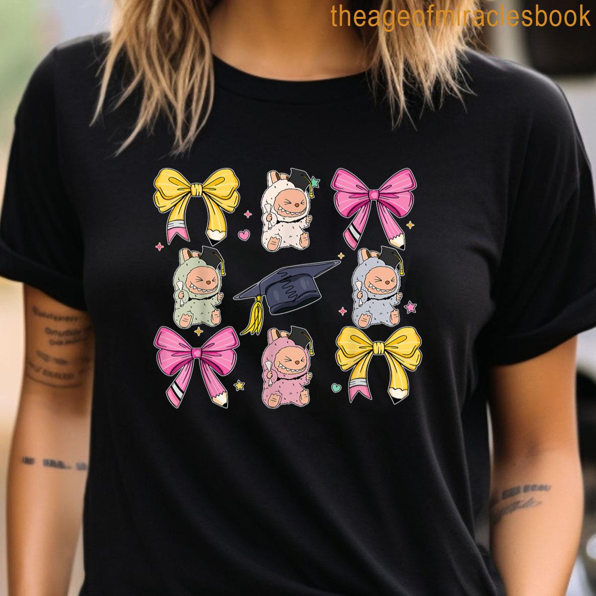 Labu Class Of 2025 Bubu Graduation Day Teacher Boy Girl Kids T-shirt