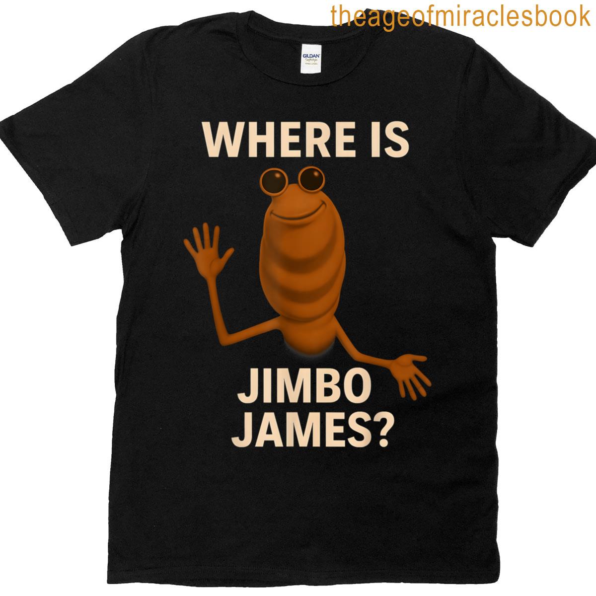Marcus The Worm Virtual Chat Meme Where Is Jimbo James T-shirt