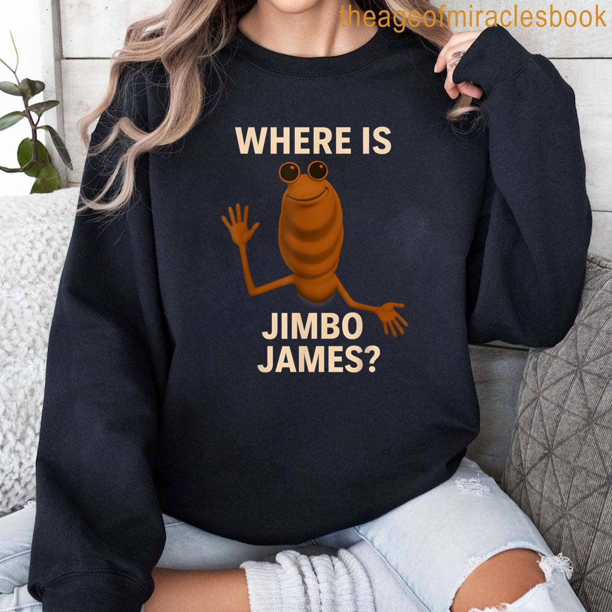 Marcus The Worm Virtual Chat Meme Where Is Jimbo James T-shirt