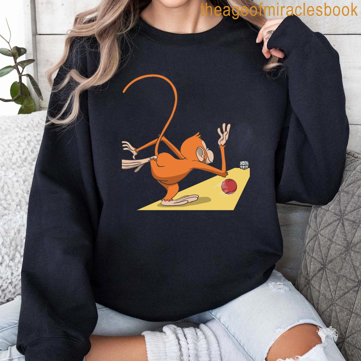 Monkey Bowling T-shirt