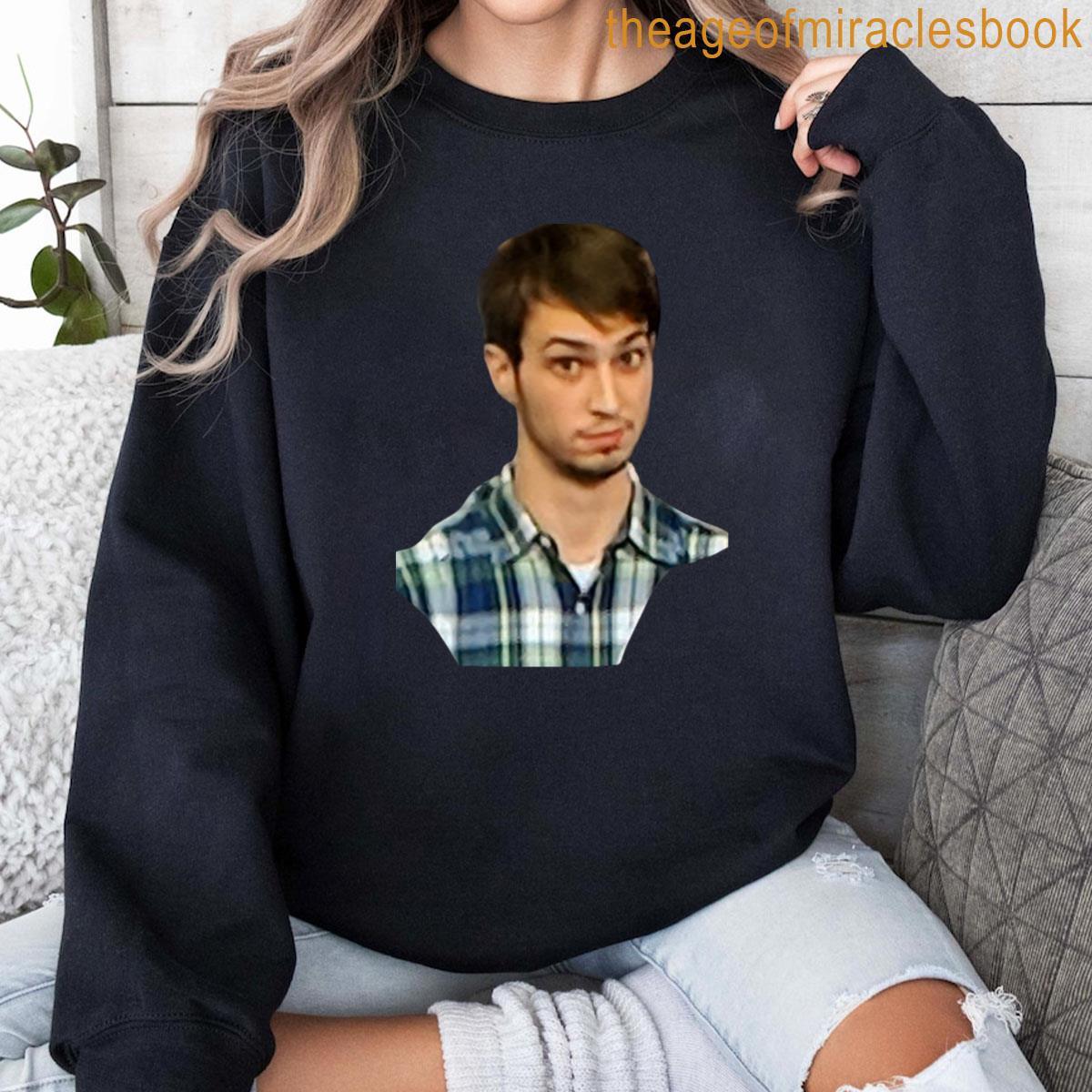 Plaid Guy Meme T-shirt