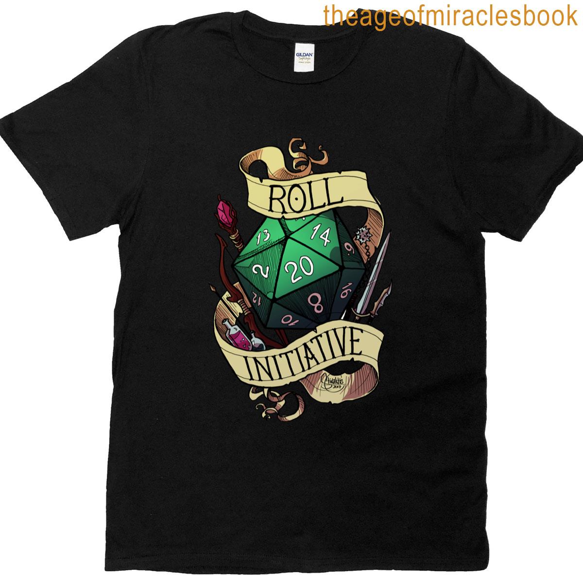Roll Initiative T-shirt