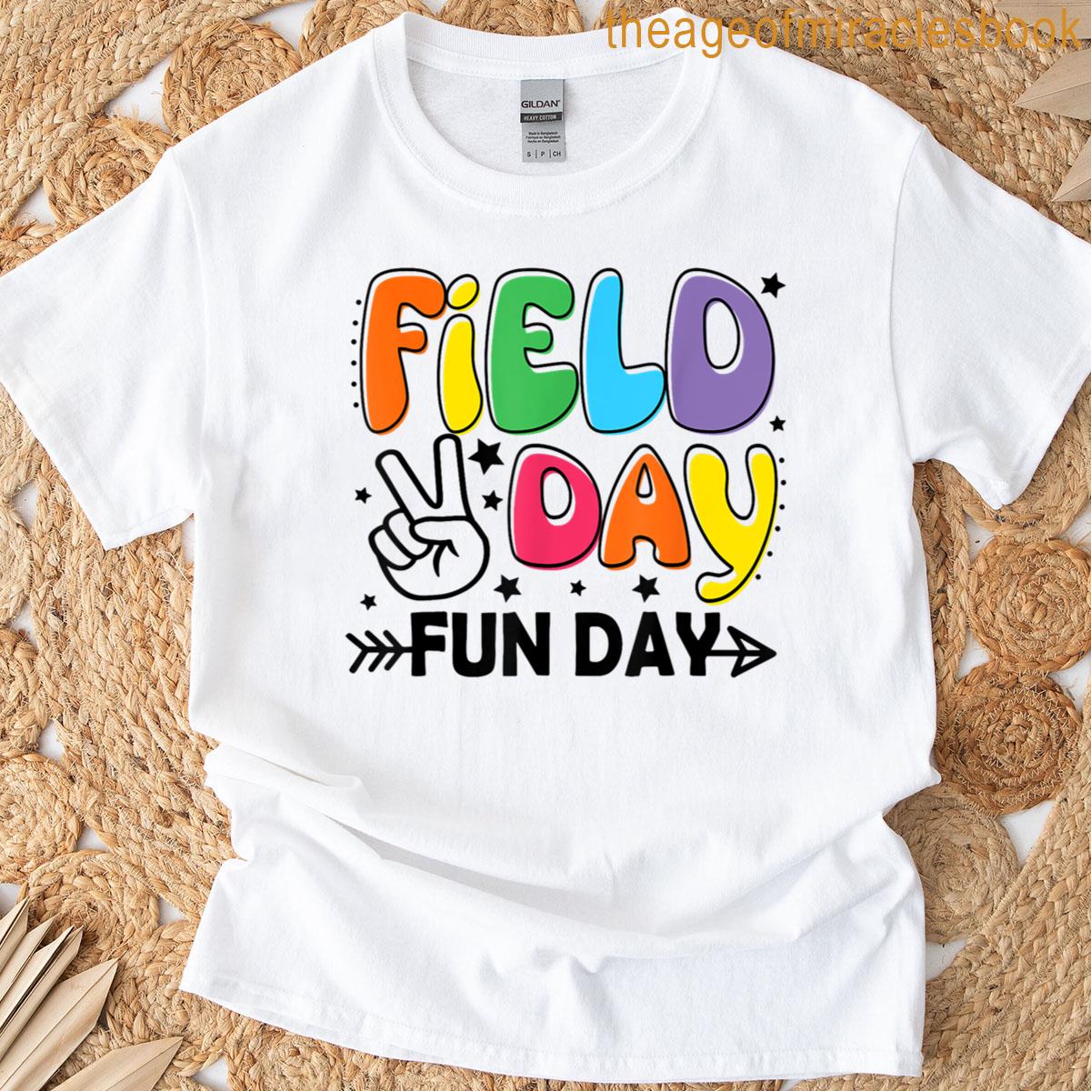 Field Day Fun Day For Teacher Kids Field Day 2025 T-shirt