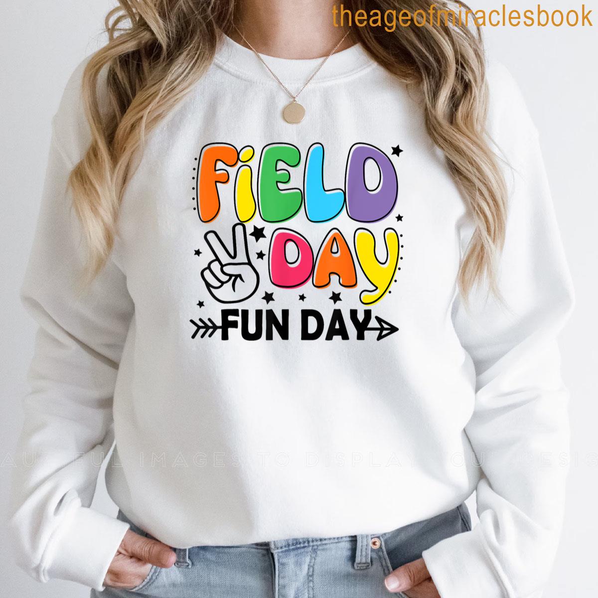 Field Day Fun Day For Teacher Kids Field Day 2025 T-shirt