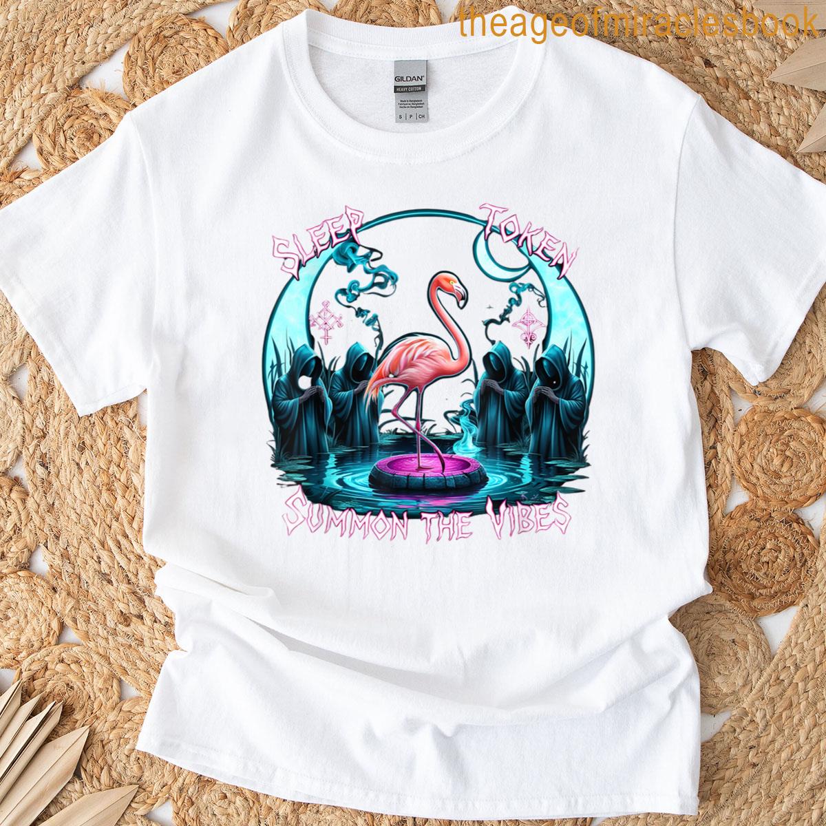 Sleep Token Flamingo Vibes Take Me Back To Eden T-shirt