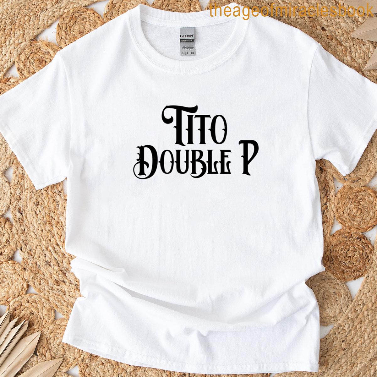 Tito Double P Mexican Rapper - Black Version T-shirt