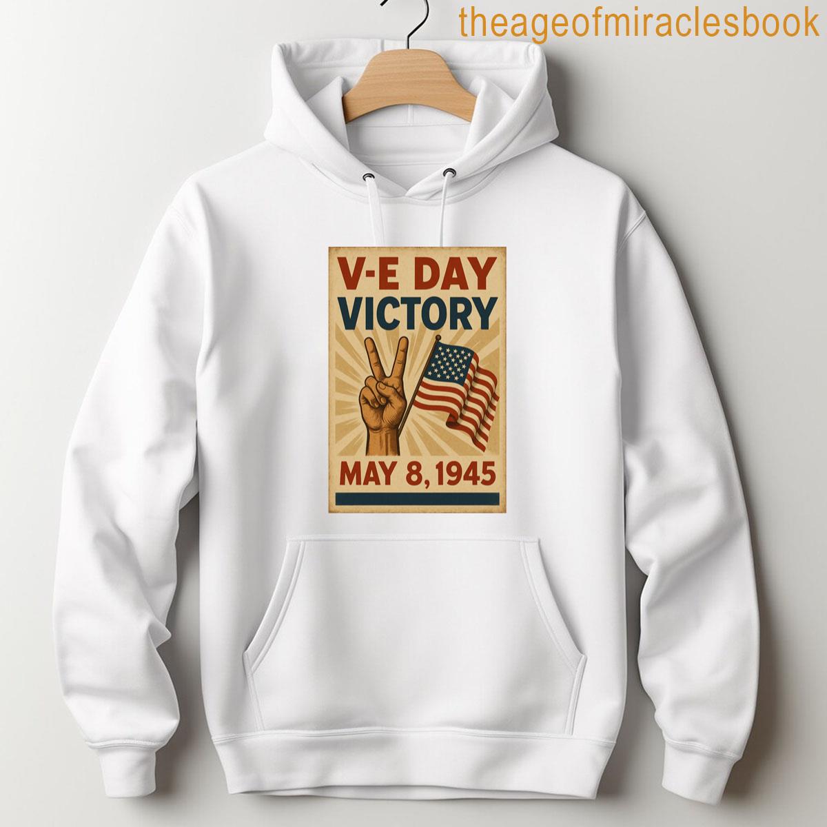 Ve Day Poster T-shirt