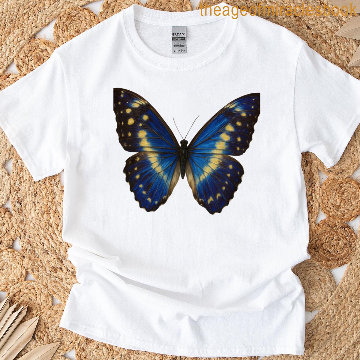 Borboleta Azul T-shirt