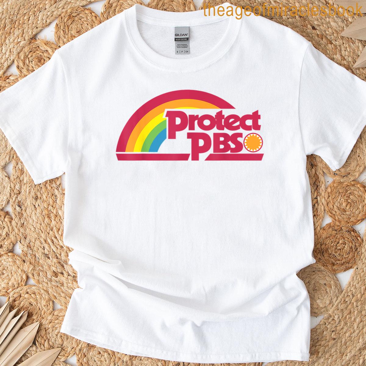 Protect Pbs Save Public Broadcasting Service T-shirt