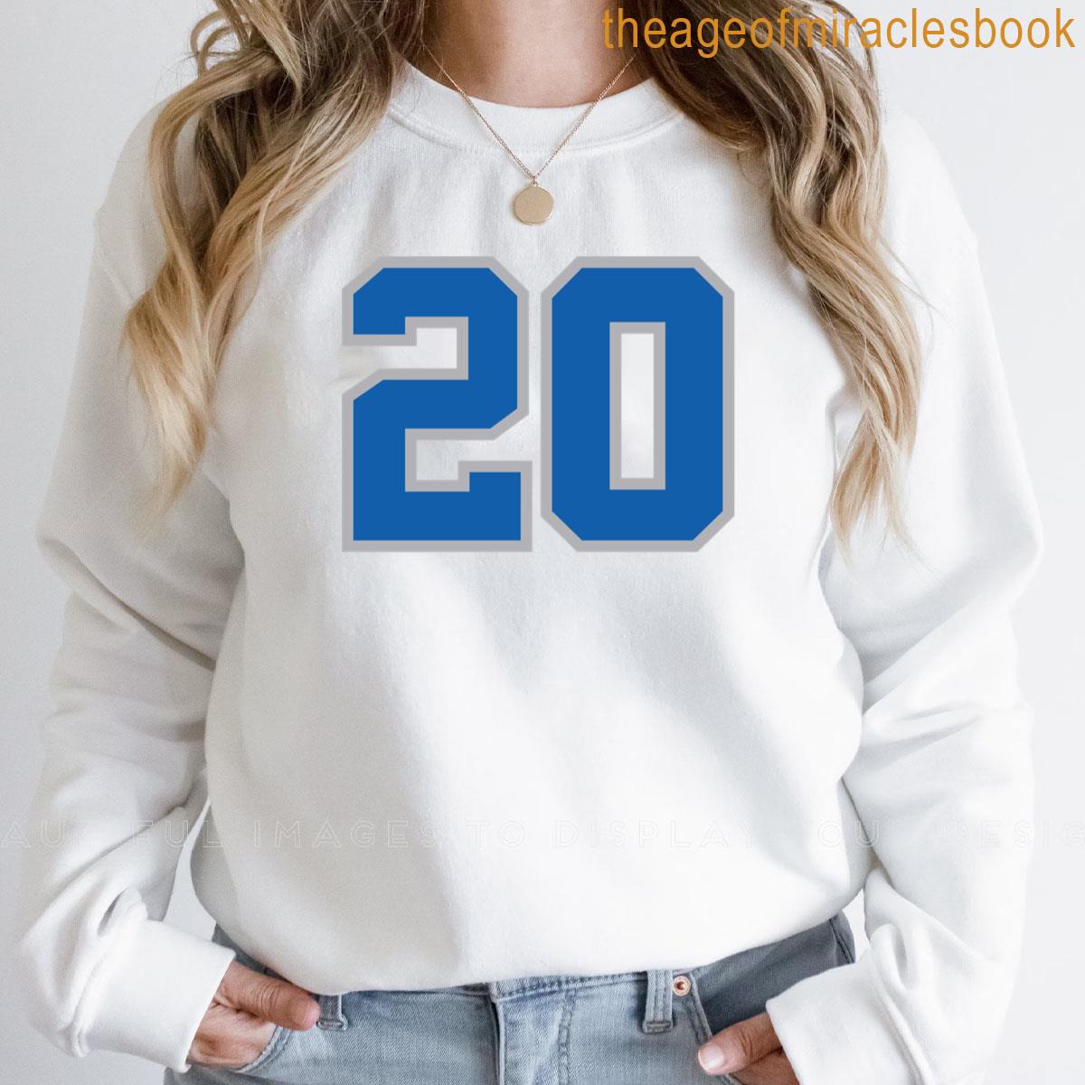Barry Sanders 20 T-shirt