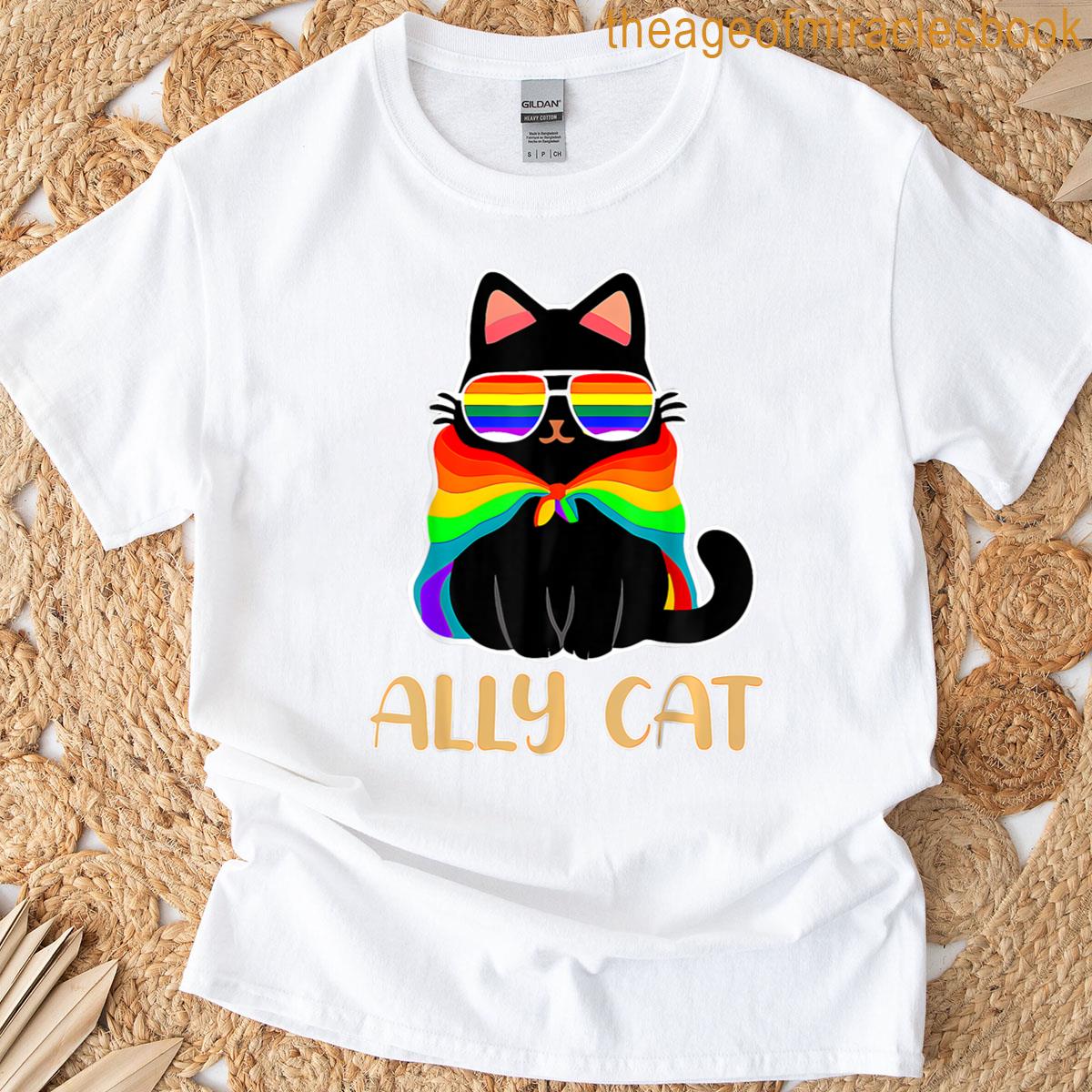 Transgender Cat Lgbt Pride Flag T Shirt, Hoodie, Tank Top, Unisex Sweater