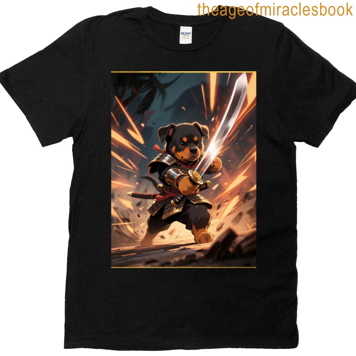 Rottweiler Samurai 1 T-shirt