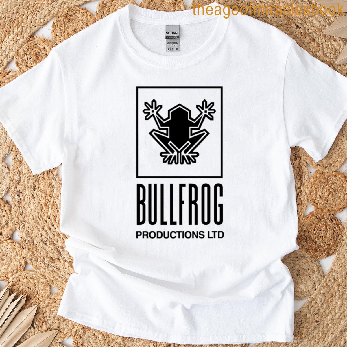 Bullfrog Productions Ltd Logo T-shirt